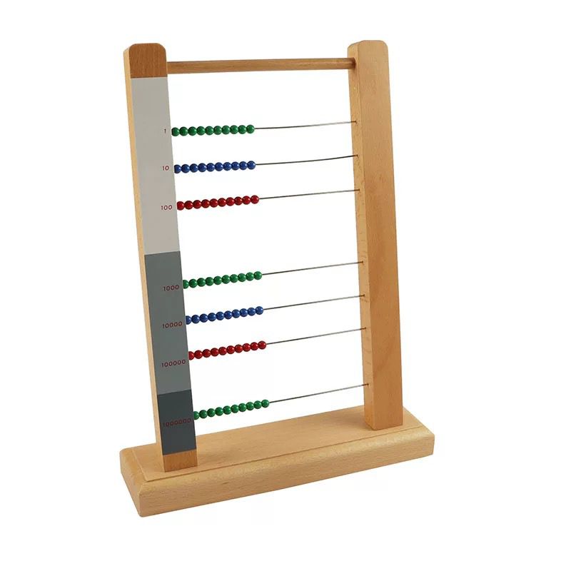 Montessori Small Bead Frame | Decimal System Mathematical Material ...