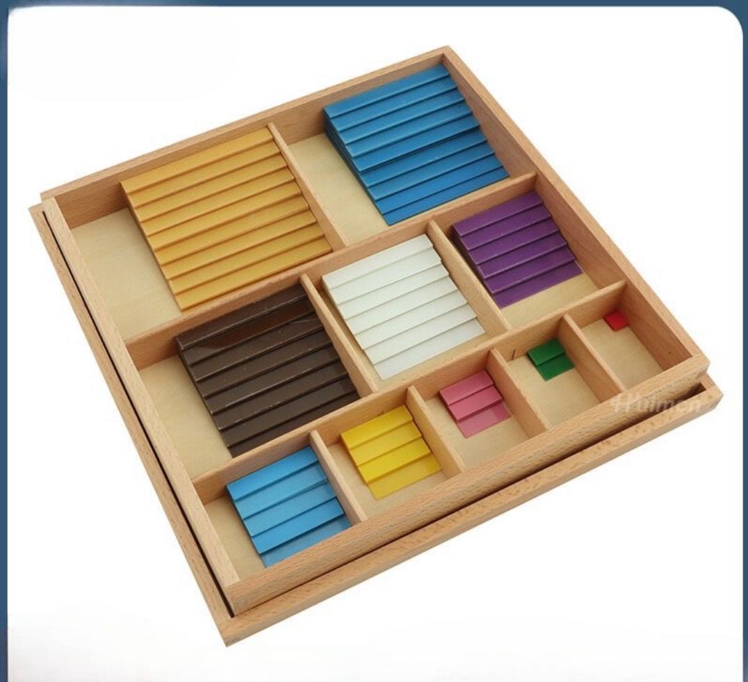 Montessori Pythagoras Square Decanomial Sensorial Material – Hands-On ...